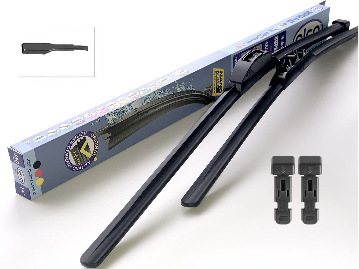 Комплект дворников ALCA Super Flat