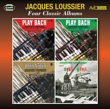 Компакт-Диски, Avid Jazz, JACQUES LOUSSIER - Four Classic Albums (2CD)