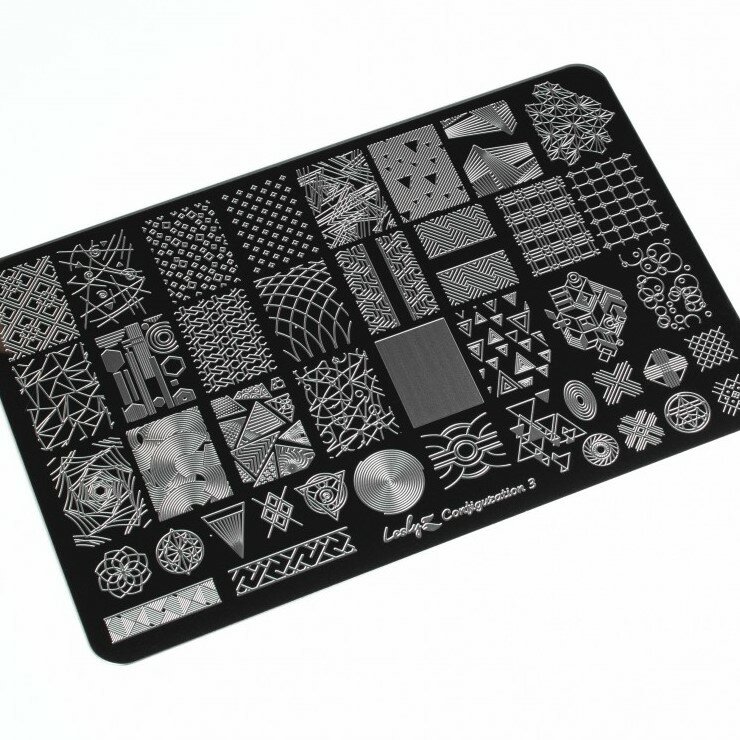 Пластина для стемпинга Lesly Configuration 3, CNFG3