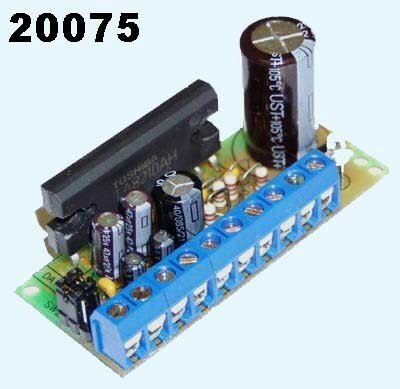 Радиоконструктор усилитель УНЧ 2*22 Вт авто (TDA8210AH/AL) КИТ NM2044