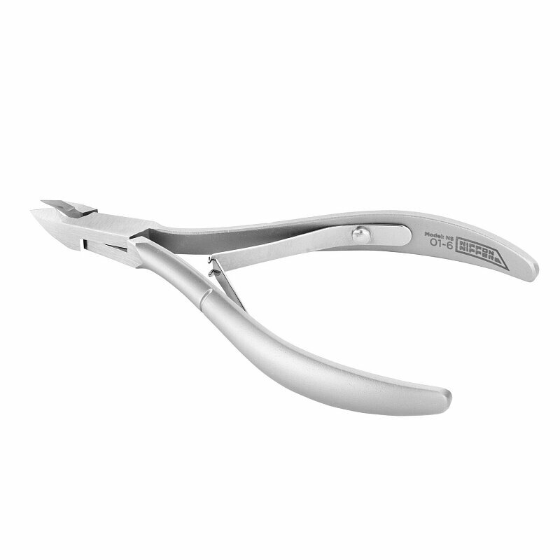 Кусачки для кутикулы NIPPON NIPPERS Standard NS-01-6 двойная пружина, лезвие 6 мм Ручная заточка