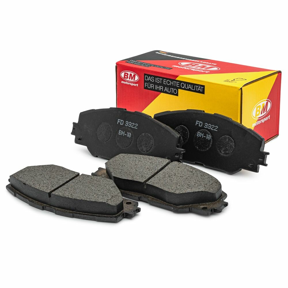 Bm колодки тормозные дисковые задние fd3322