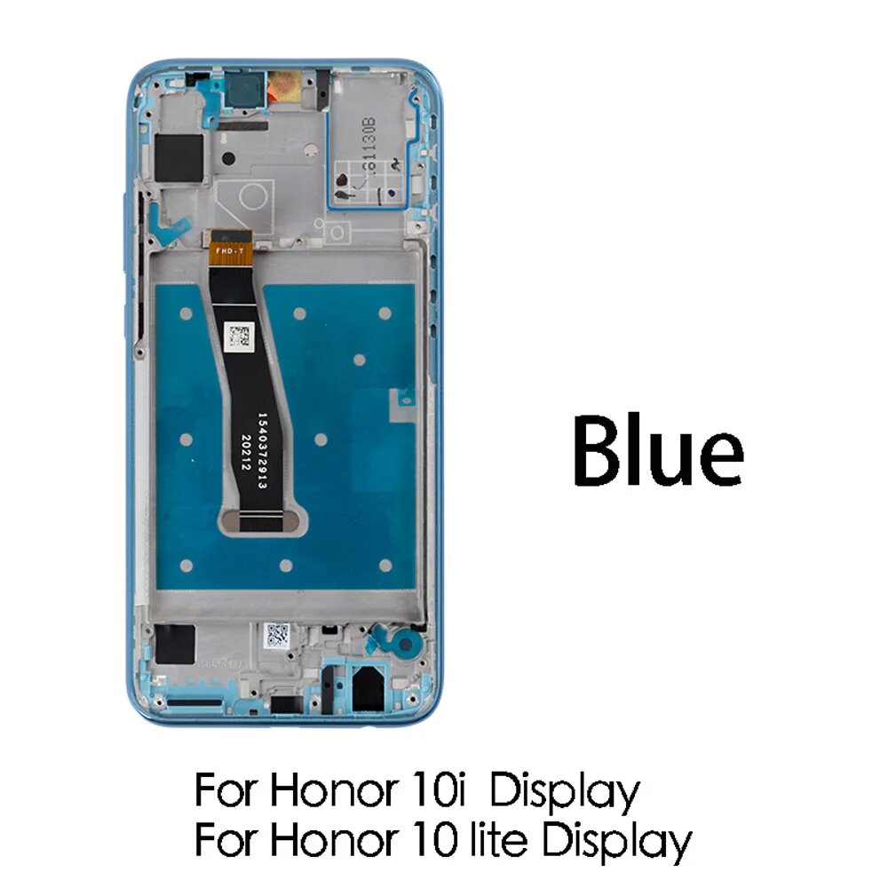 Дисплей Honor 10i/10 Lite Blue с рамкой