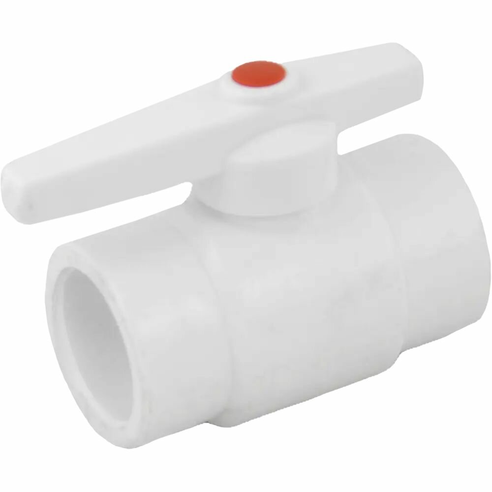 Кран шаровой 40 мм стандартный проход полипропилен