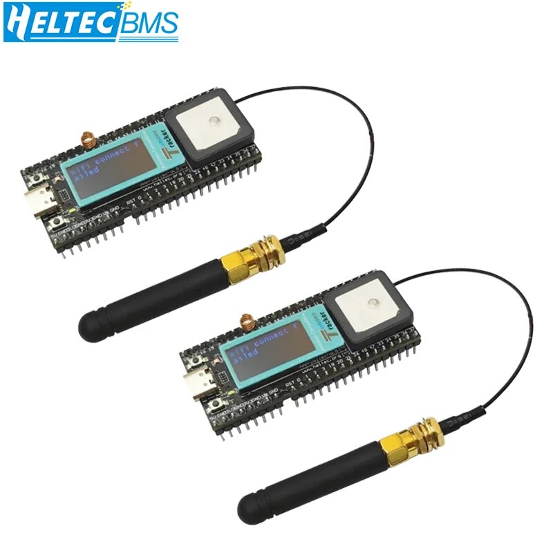Heltec Lora GPS трекер, 2шт, 863-928 МГц