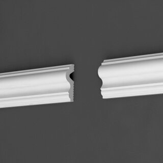 Молдинг XPS POLYMER Де-Багет М 60 Д2000хШ18хВ60 мм.