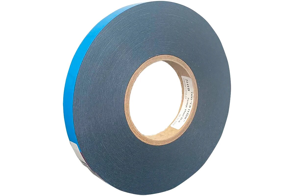 SV Tapes 2141 B двухсторонняя липкая лента на черной вспененной основе, 19 мм х 20 м, акрил