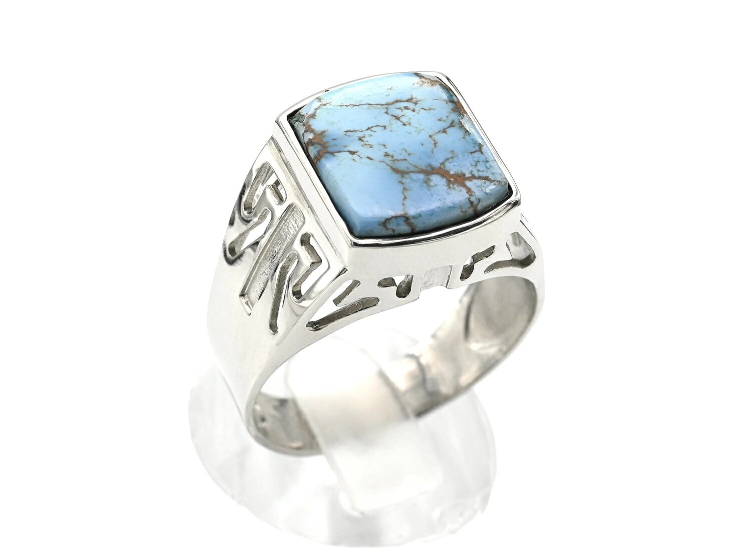 Печатка, бирюза