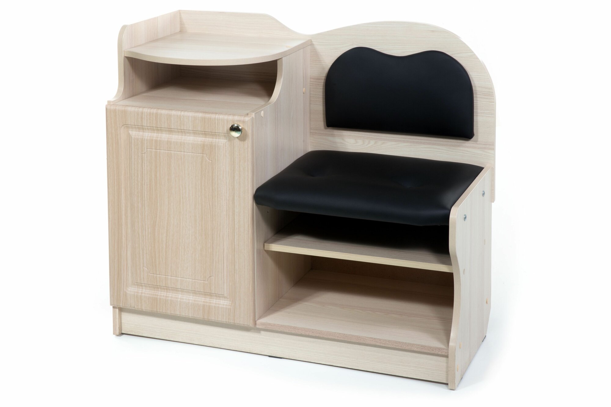 Банкетка под телефон №1 фасад МДФ Ясень/118 (Бител)