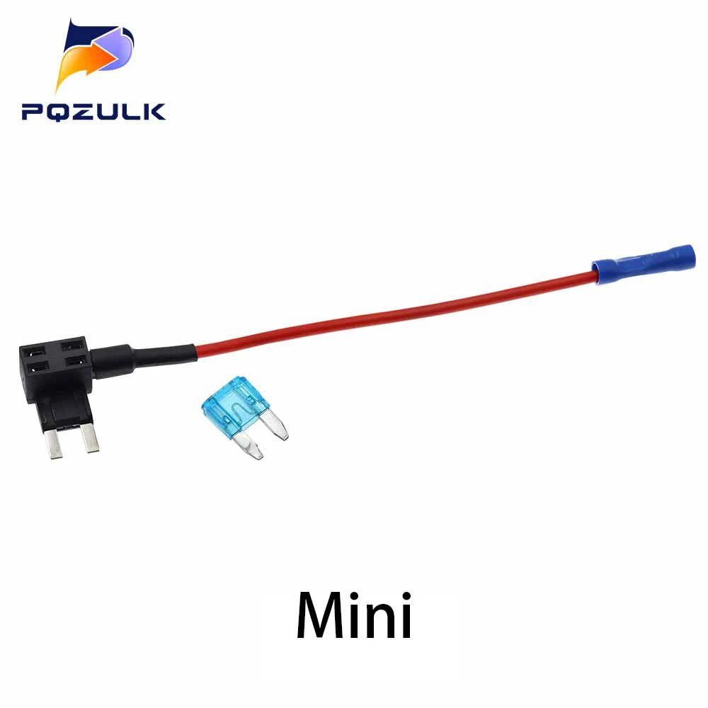 PQZULK Мини автомобильный держатель предохранителя 10А 10A, Blue Small