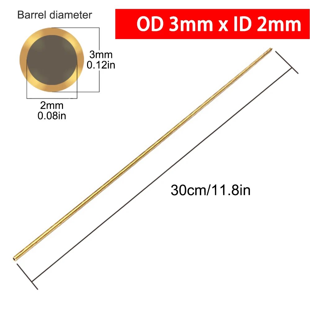 Латунные трубки для моделирования 300 мм 3mm