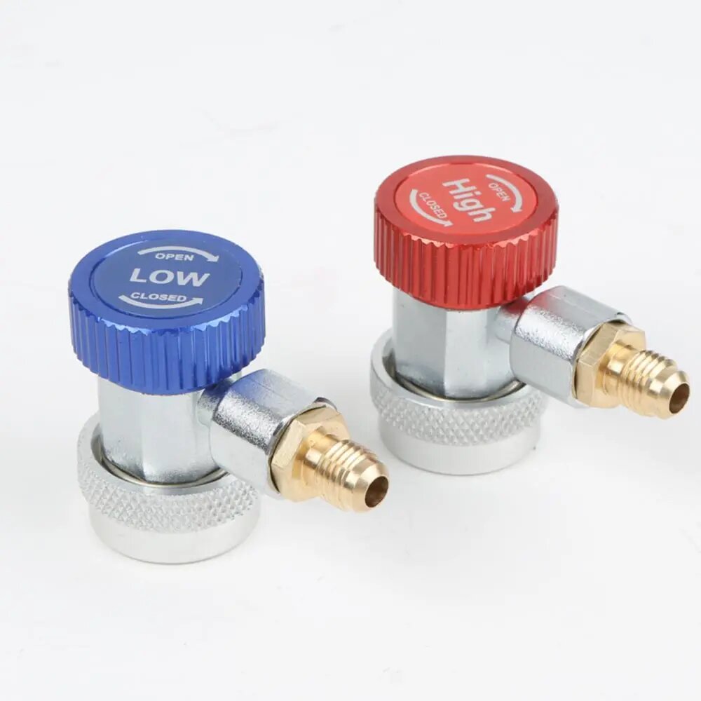 Манометры для кондиционеров R134A, 2шт, Quick Coupler