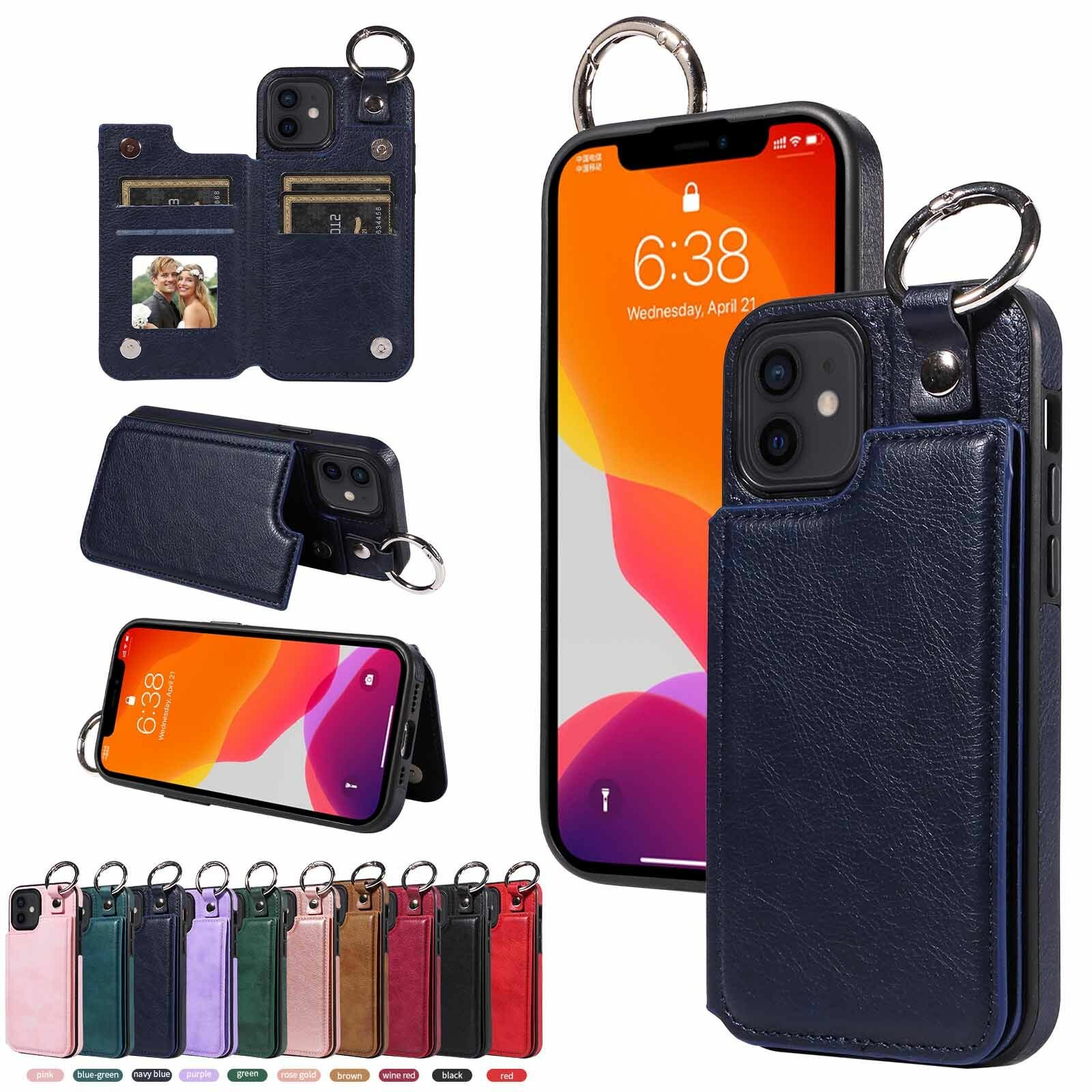 Подходит для Apple iPhone 12 (на айфон 12) Чехол для смартфона, Магнитные пряжки, кронштейны