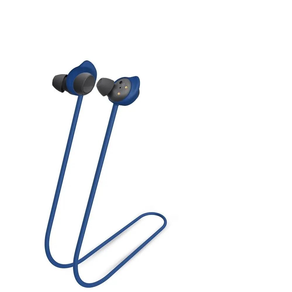 Ремешок для наушников Samsung Galaxy Buds FE, силиконовый, 80 см Blue