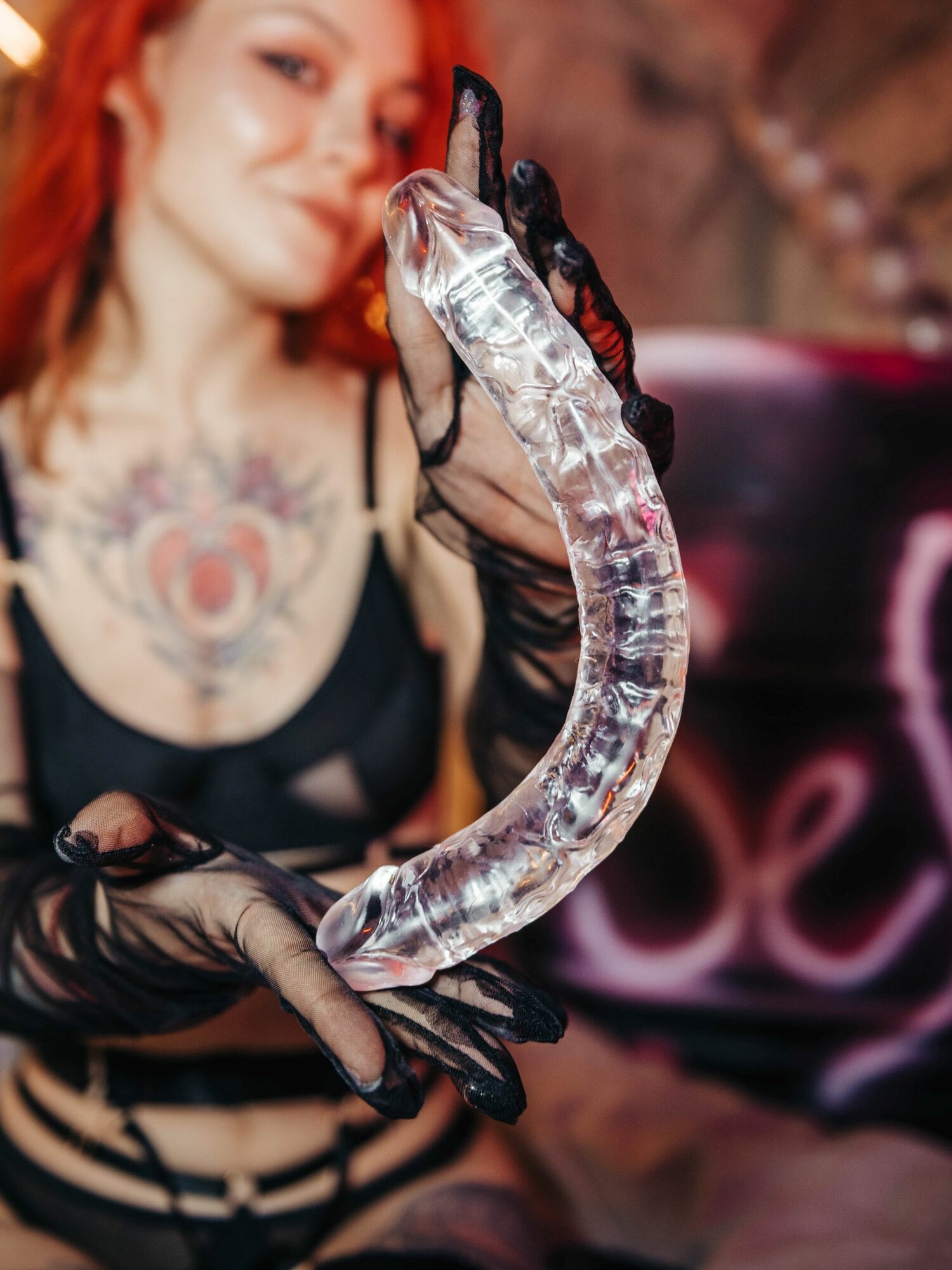 Двусторонний фаллоимитатор SeSati 30 см DI512S1TP30CL