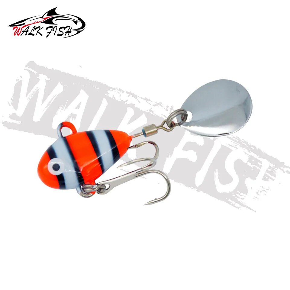 WALK FISH блесна VIB оранжевый, 10г, A 1