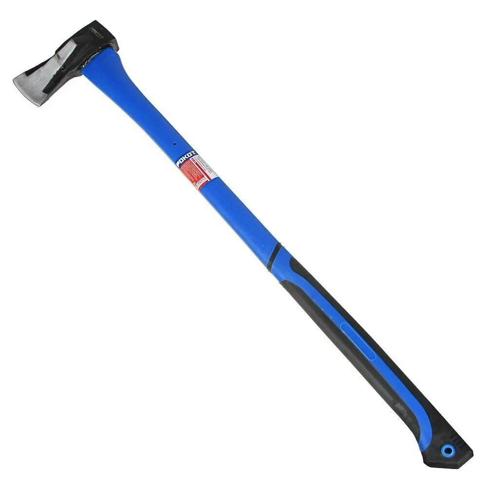 Рокот Топор-колун, 1500г, 900мм с клиновидным полотном, прорезиненная ручка 617-363