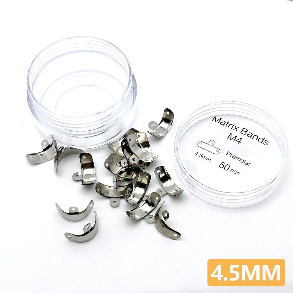 Стоматологические матричные ленты Garrison Palodent титановые зажимные кольца 4.5mm