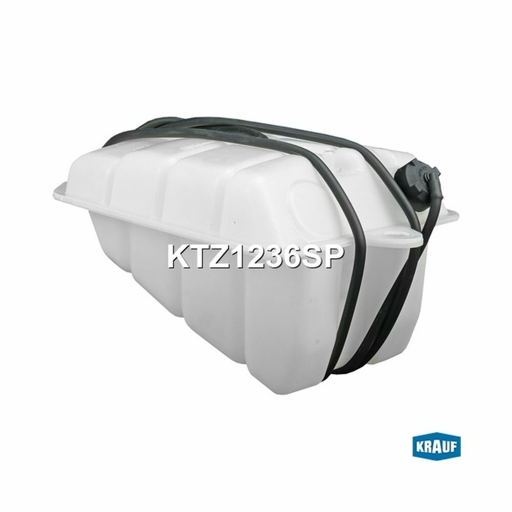 Бачок расширительный KRAUF KTZ1236SP, для IVECO Euro Cargo/Fire, пластик, белый