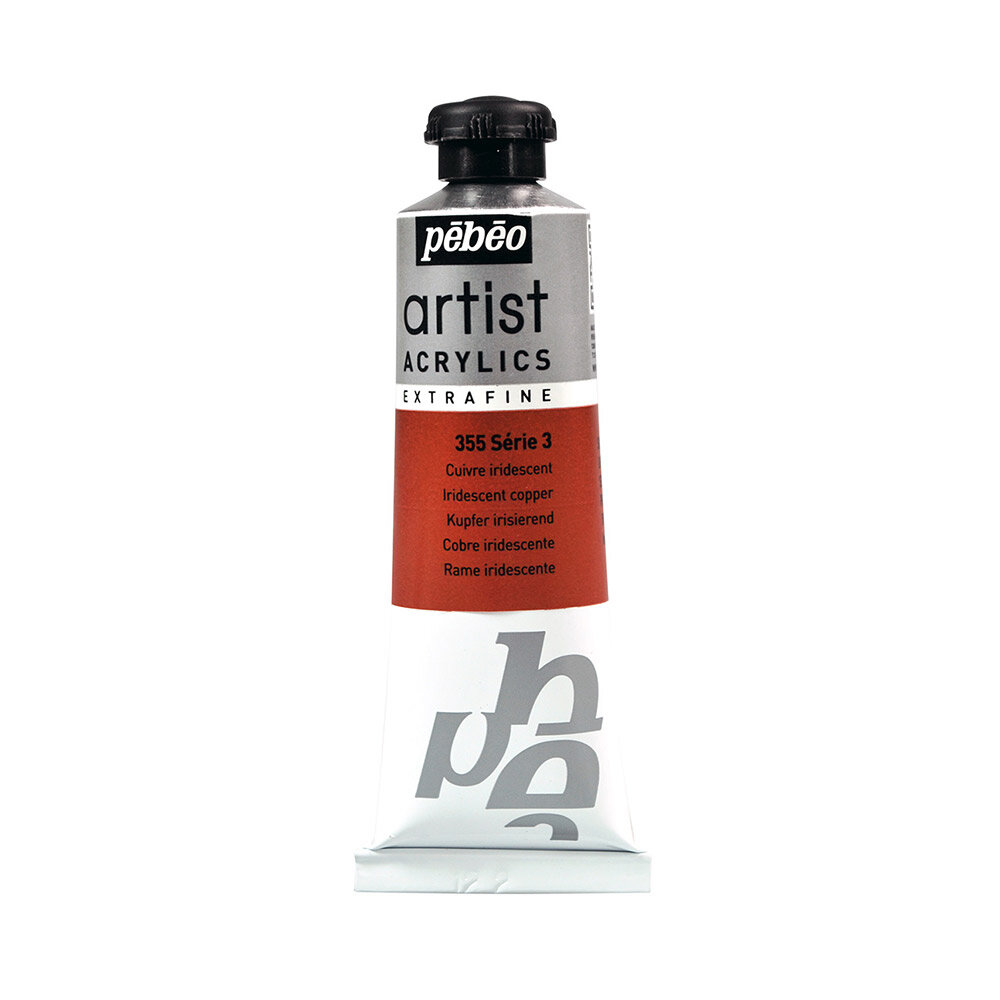 "PEBEO" Artist Acrylics extra fine №3 металлик 37 мл 908-355 под медь