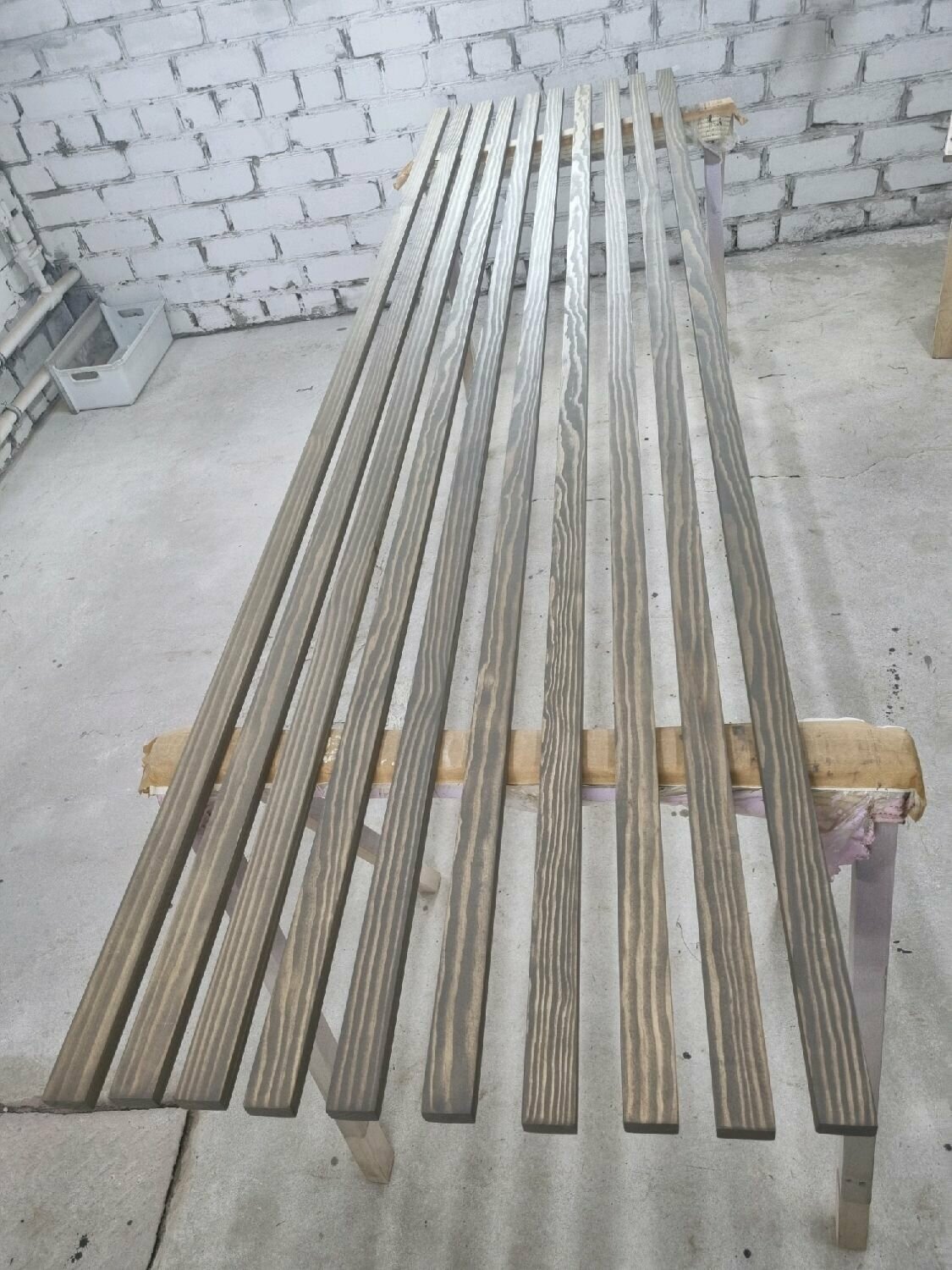 Декоративная перегородка "EasyLOFT" в стиле лофт, из массива дерева, для дома и дачи