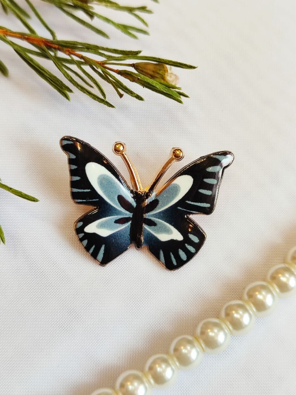 Брошь, эмаль