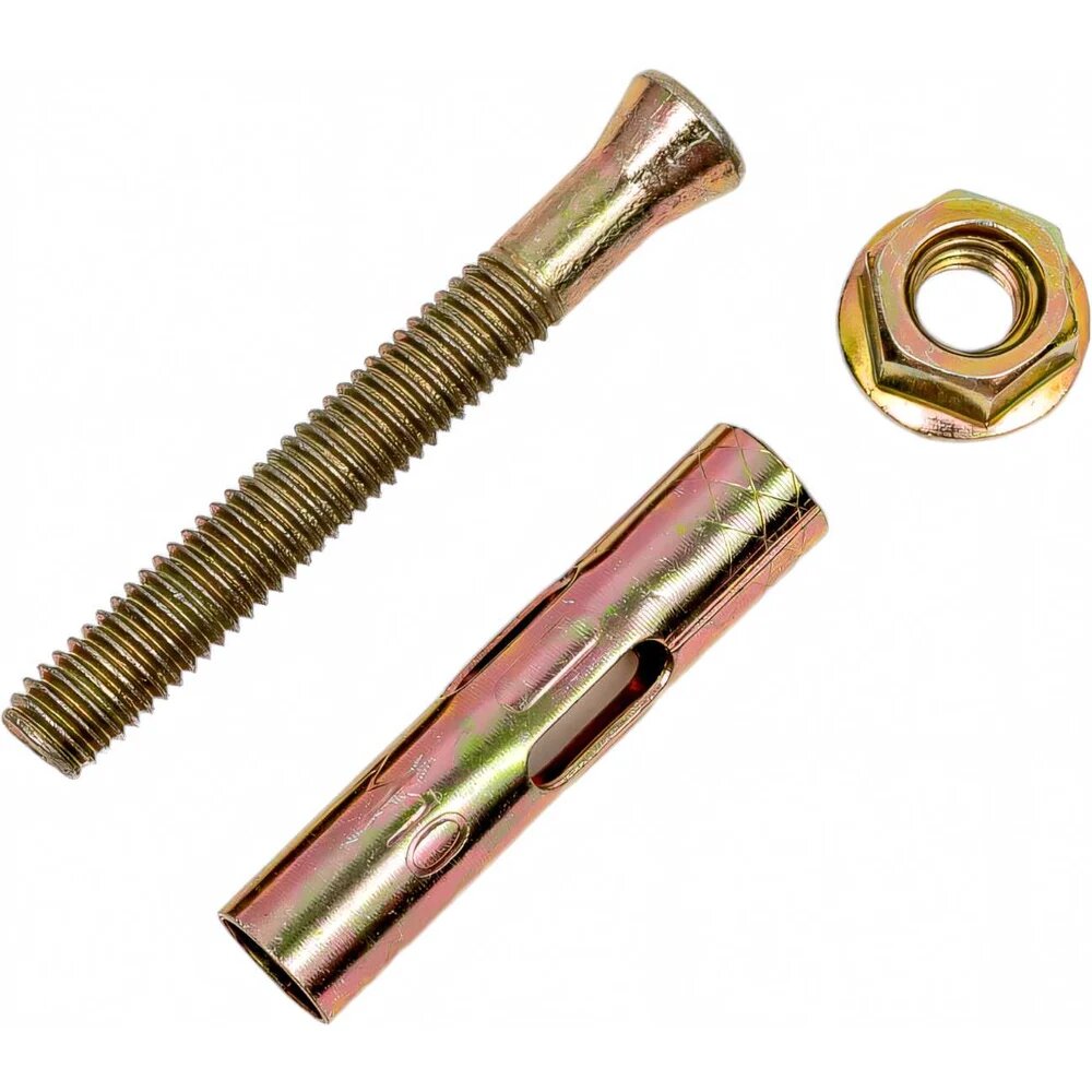 Анкерный болт с гайкой Tech-Krep/Zitar 10х60 1 шт - пакет 124327