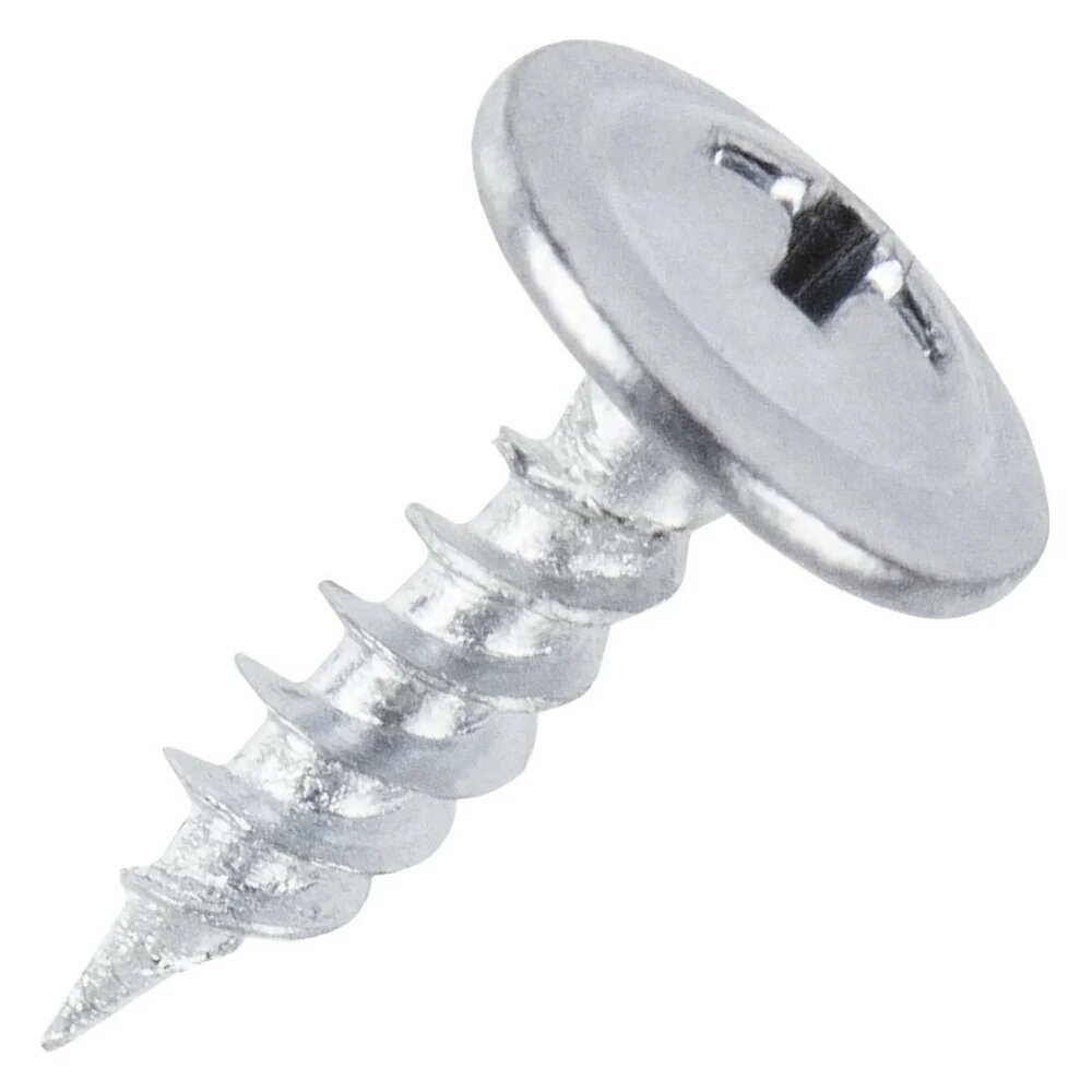 Усиленный саморез FastenPro ПШ 4,2x16 200 шт. 14-0020621, с покрытием белый цинк