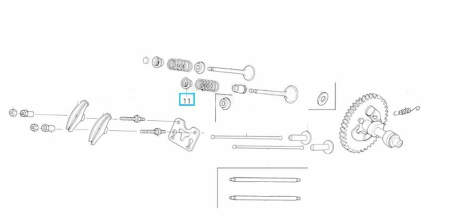 Фиксатор пружины клапана; Артикул Honda: 14771Z8S000 (Оригинал)