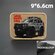 Заплатка Lexus GX470 Mini, 9*6.6см, черная, AF3 velcro