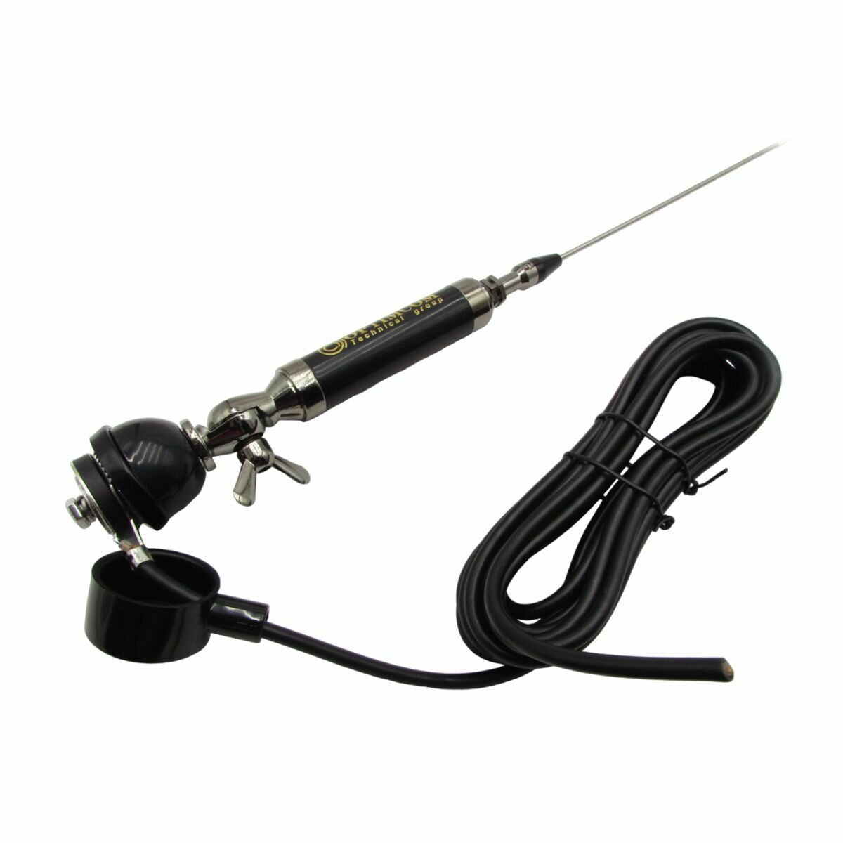 Антенна врезная автомобильная для рации Optim CB-1500, высота 160 см