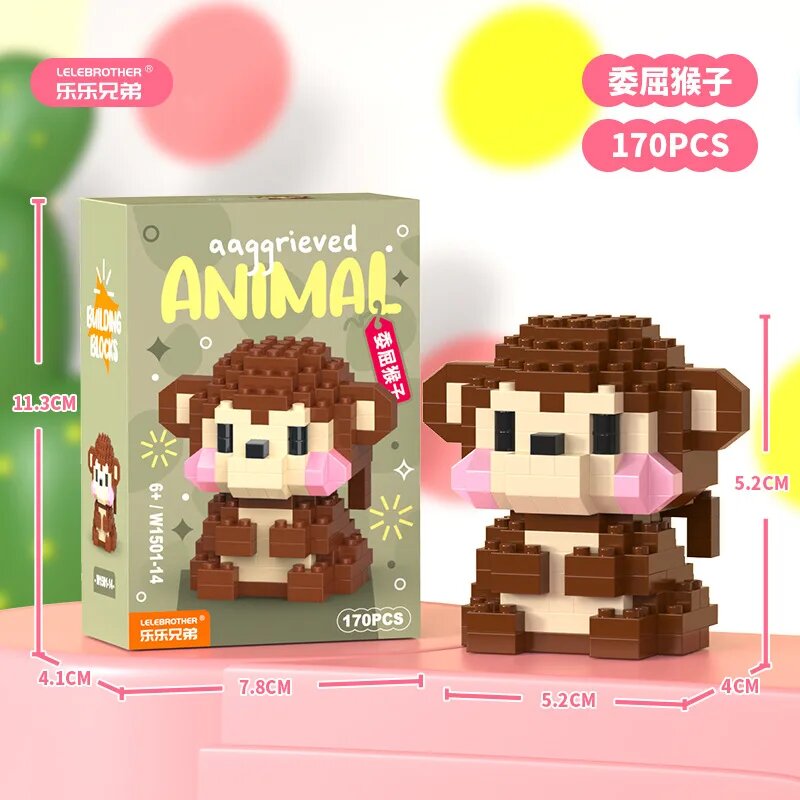 MINISO Мини-конструкторы животные
