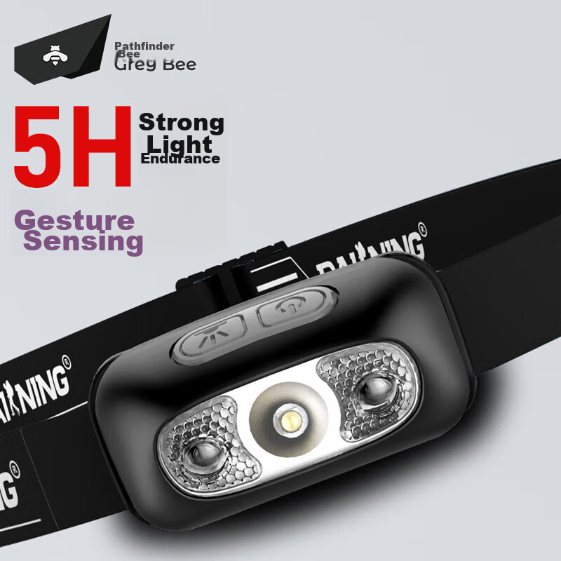Tanglufeng U8 Sensor Headlamp, High Brightness, Long Battery Life, LED, Night Fishing, Rechargeable, Head-Mounted, Work Light, Emergency