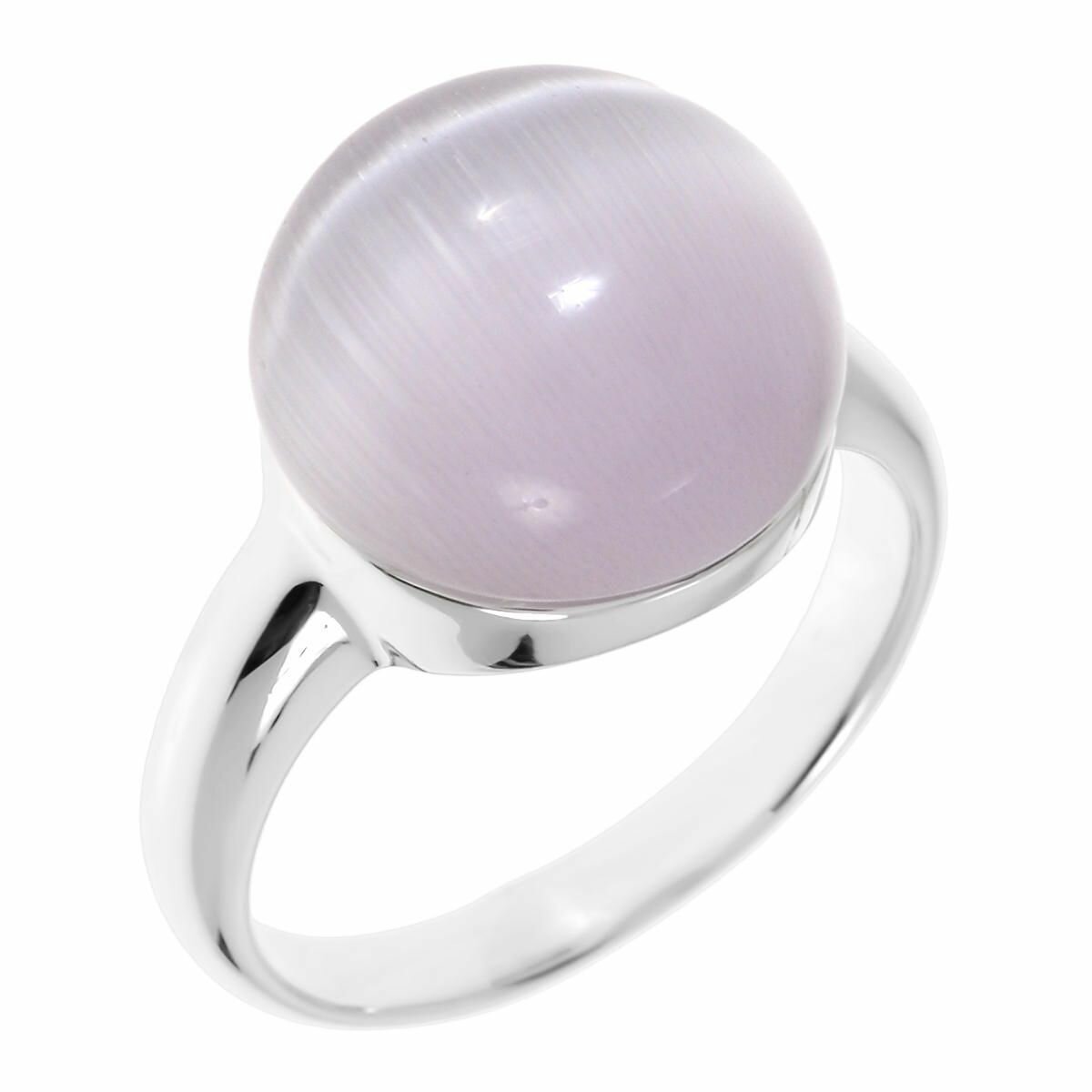 Кольцо тонкое, серебро, 925 проба, родирование