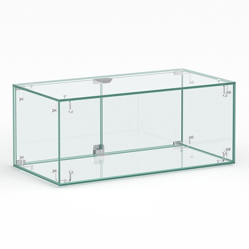 Витрина-купол "сладость" №8А для выпечки настольная с распашными дверцами