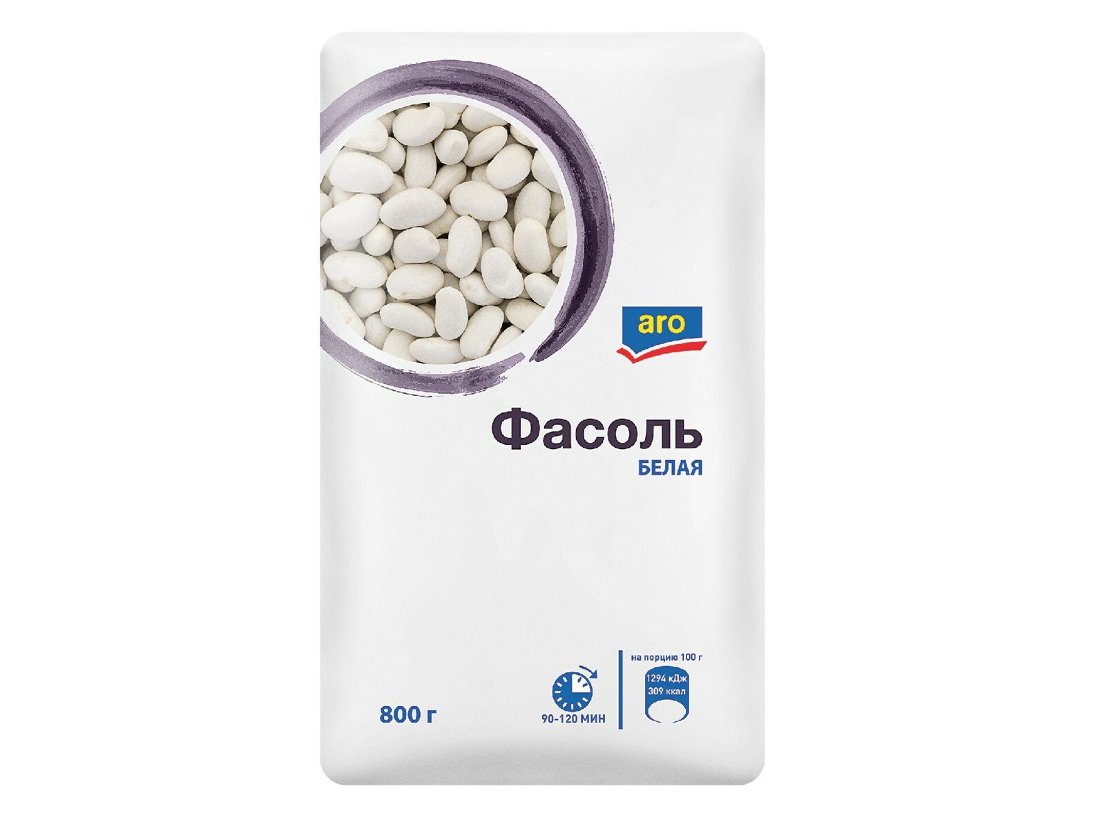 Aro Фасоль белая, 800г