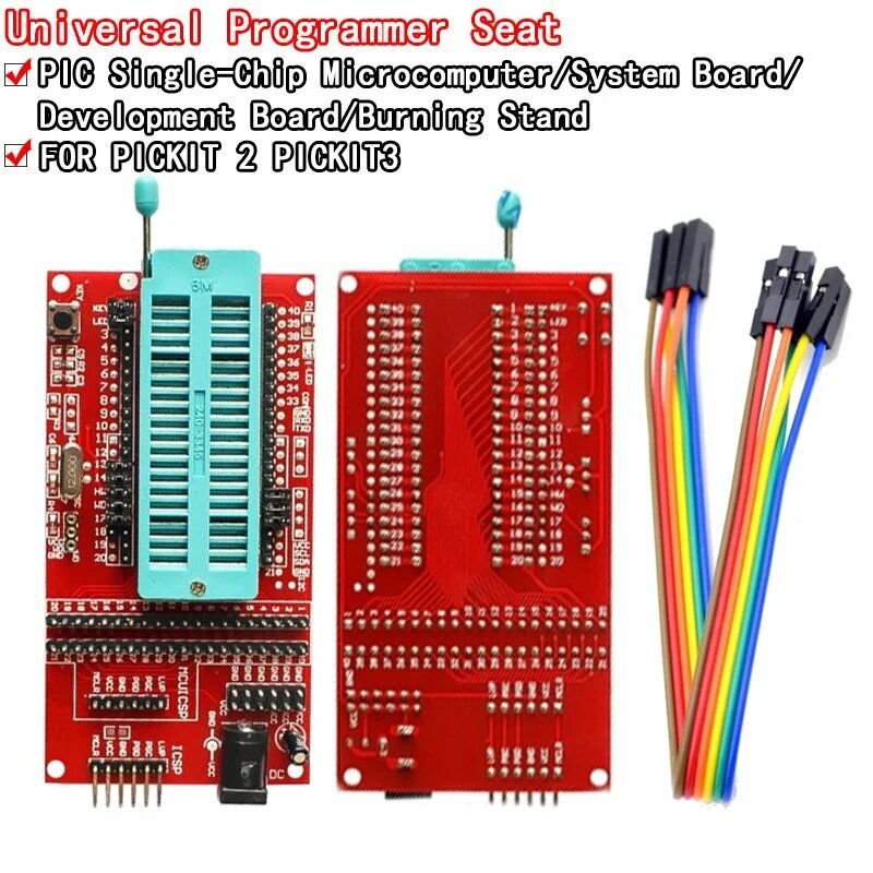 Микроконтроллер PIC/минимальная системная плата/плата разработки/универсальное сиденье для программатора ICD2 kit2 KIT3 для PICKIT 2 PICKIT3