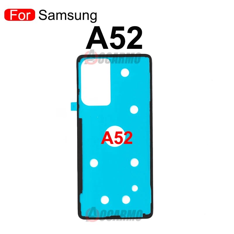 Водонепроницаемый клей для задней панели Samsung Galaxy A20 A20S A21S A32 A42 A40 A54 A50 A52 A60 A70 A73 A80 A920 Клей для наклейки на заднюю крышку A52 Type2