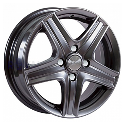 Литой колесный диск СКАД Магнум (КЛ160) 5,5x14/4x98 ET38 D58,6 Графит