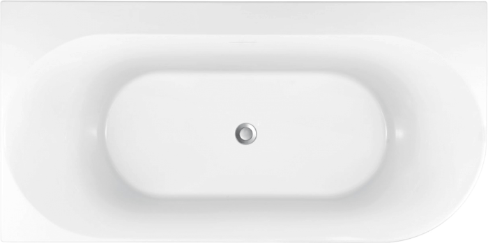 Акриловая ванна Allen Brau Priority 4 L 170x80 см, угловая, левая, пристенная, белая матовая, асимметричная, на ножках, с экраном, со сливом-переливом