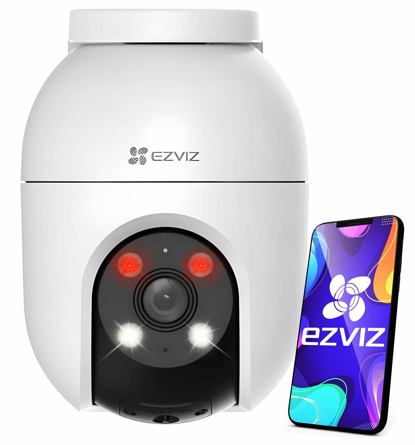 IP камера видеонаблюдения EZVIZ C8C 3K (4мм) 5 МП поворотная Wi-Fi камера c распознаванием людей
