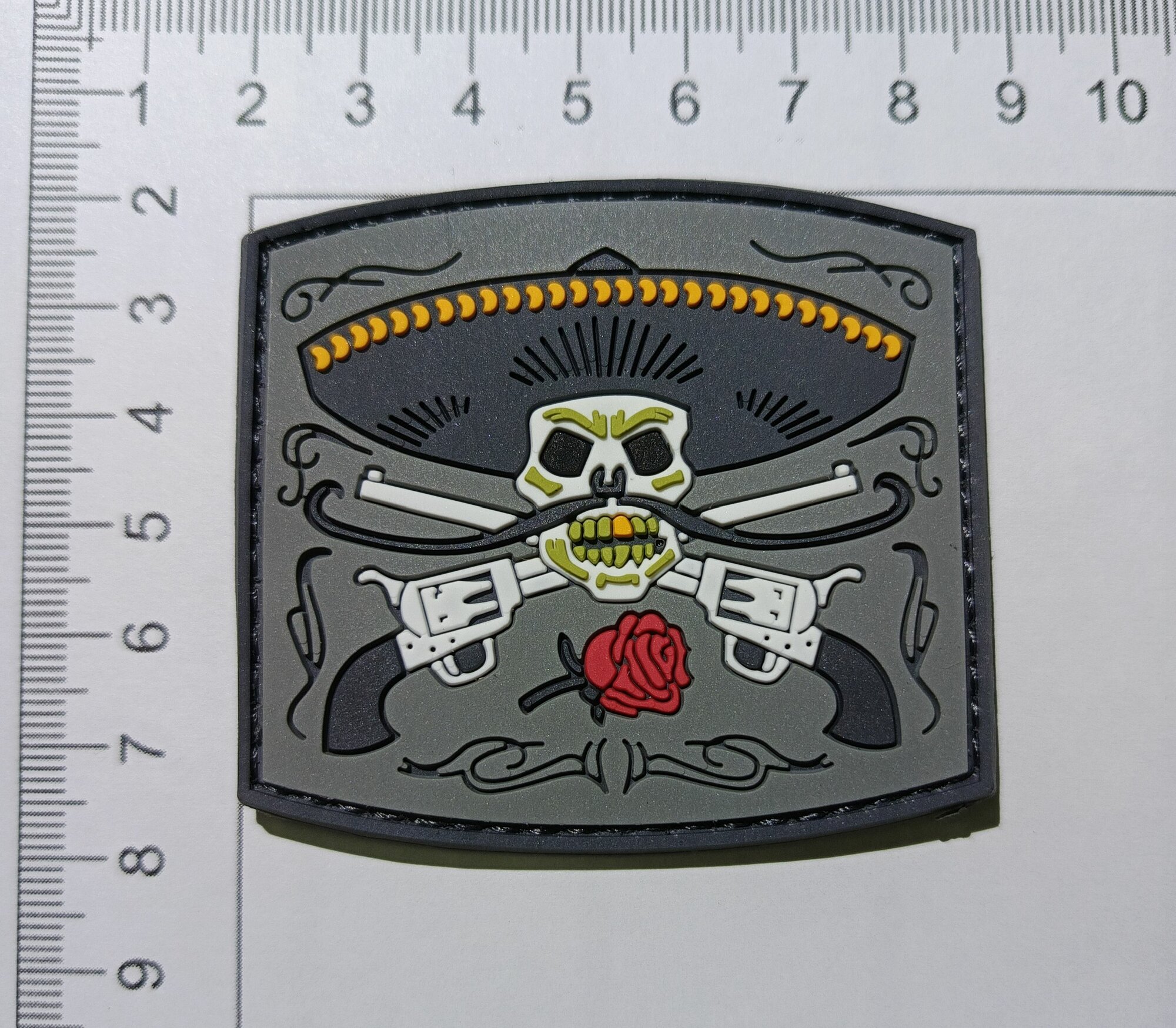 Каратель/Терминатор Патч ПВХ на велкро, шеврон на липучке