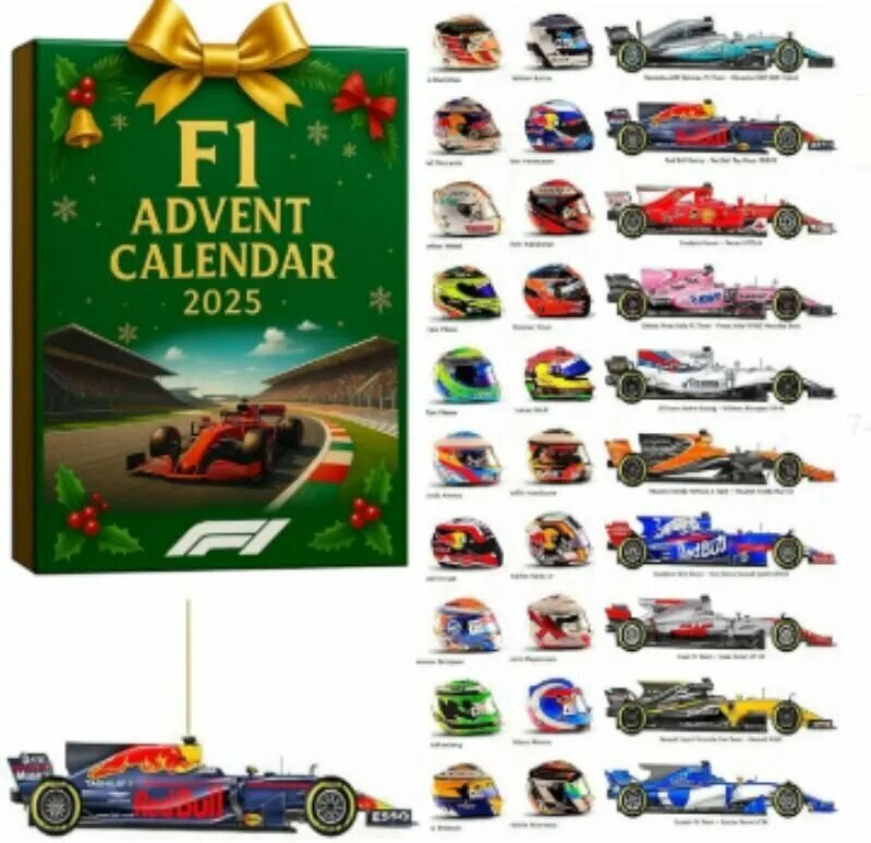 24-дневный рождественский адвент-календарь 2025 года: Гонка F1