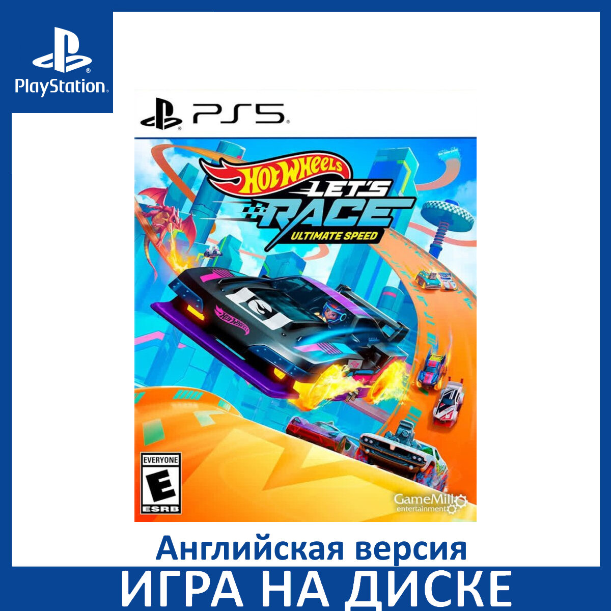 Игра Hot Wheels Let's Race: Ultimate Speed PS5 Английский язык Диск на PlayStation 5