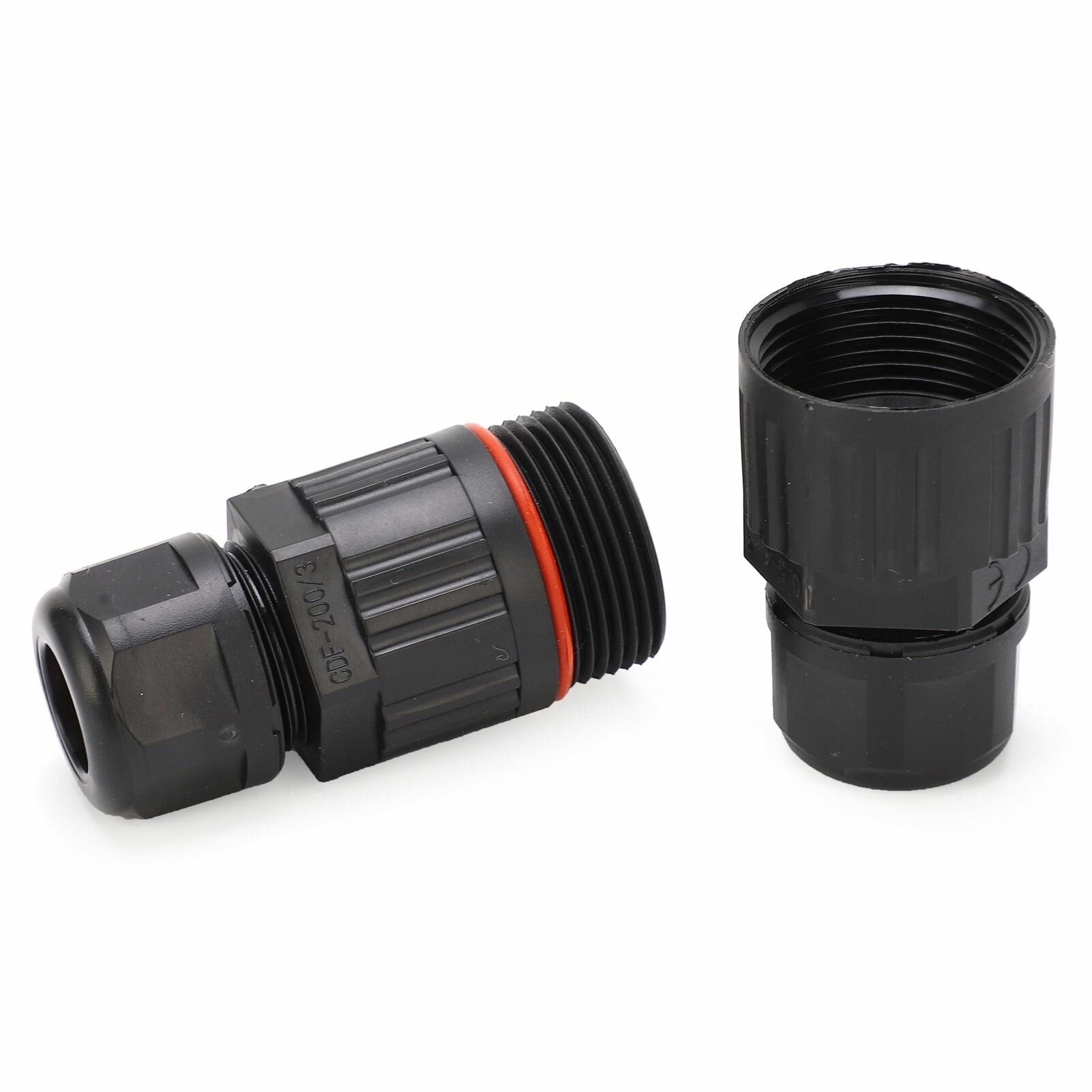 Разъем для проводов IP68 Водонепроницаемый PA66 Огнестойкий провод для подключения аксессуаров для ламп CDF-200/3 (3-контактный винтовой тип)