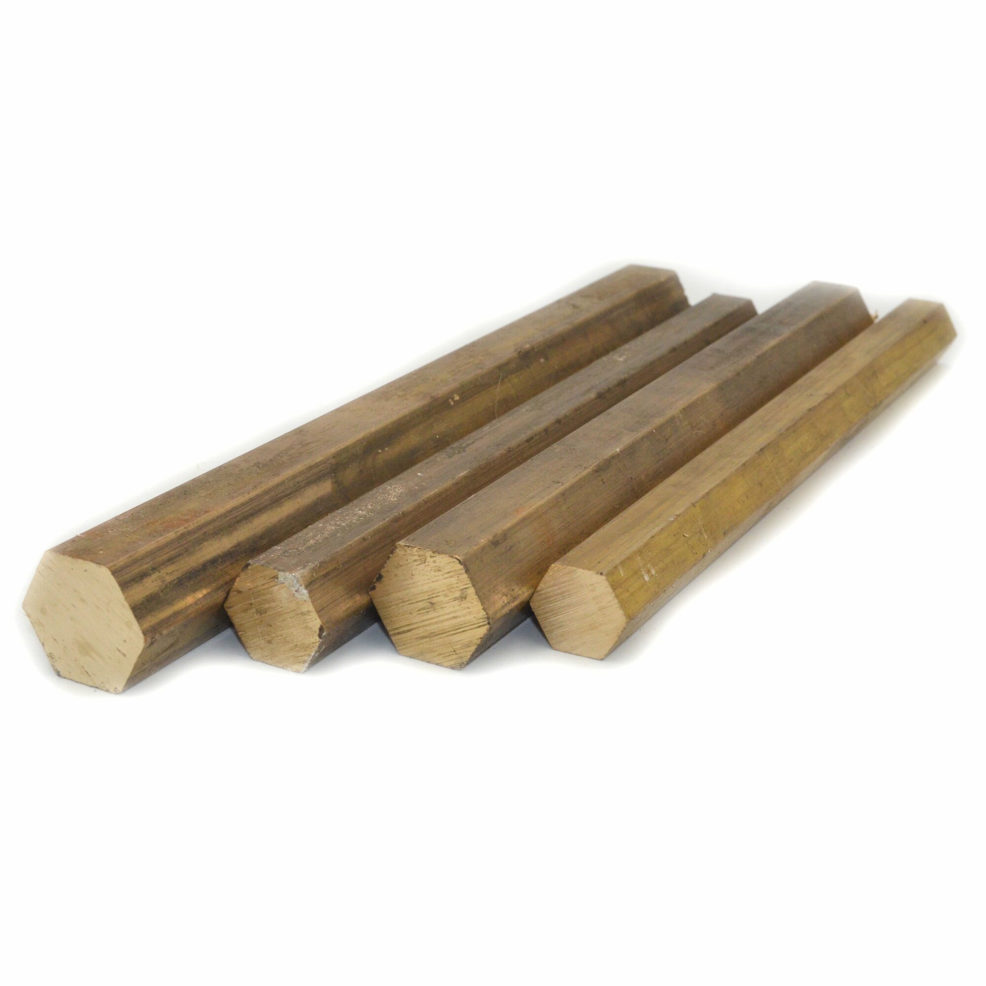 Шестигранник латунный 6х50 мм ЛС59-1 заготовка (пруток, стержень)