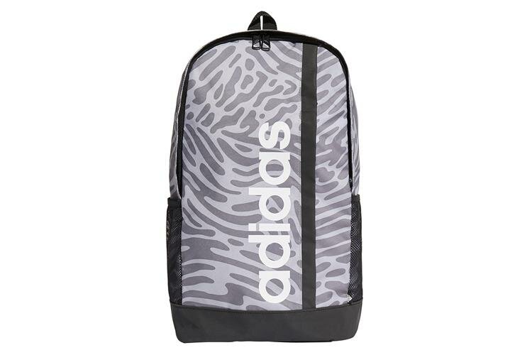 Рюкзак женский Adidas Regular из полиэстера, серый