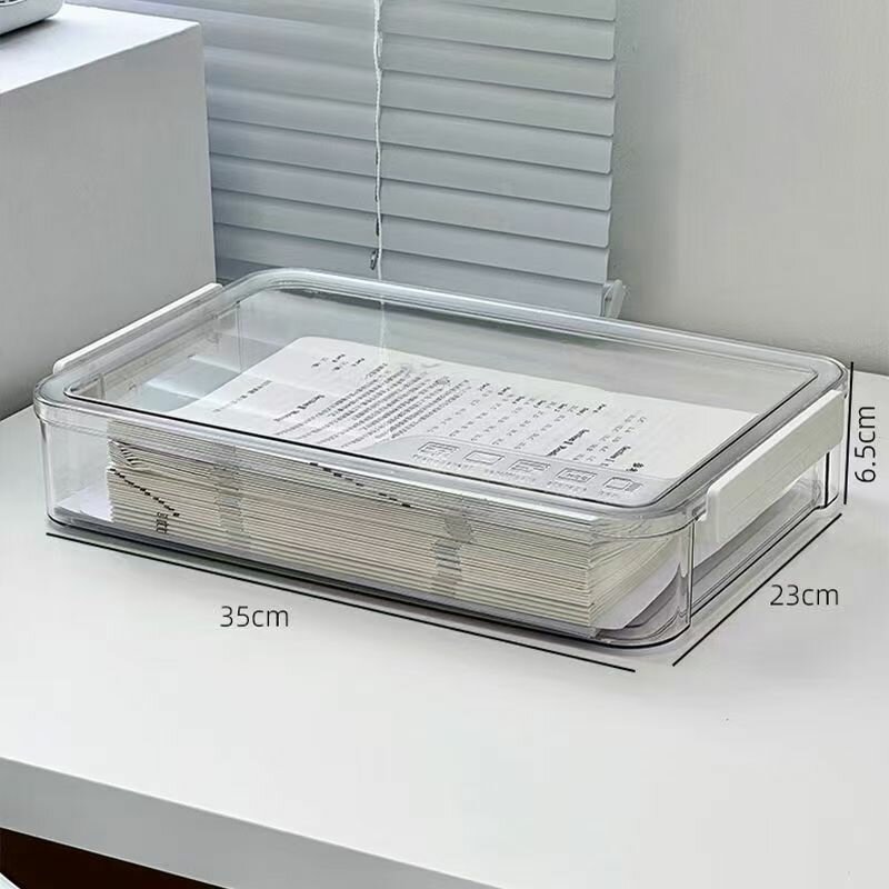 Ящик для хранения Mireth Home MyPads, орг для игрушек, прозрачный, полипропилен 35*23*6.5cm' L