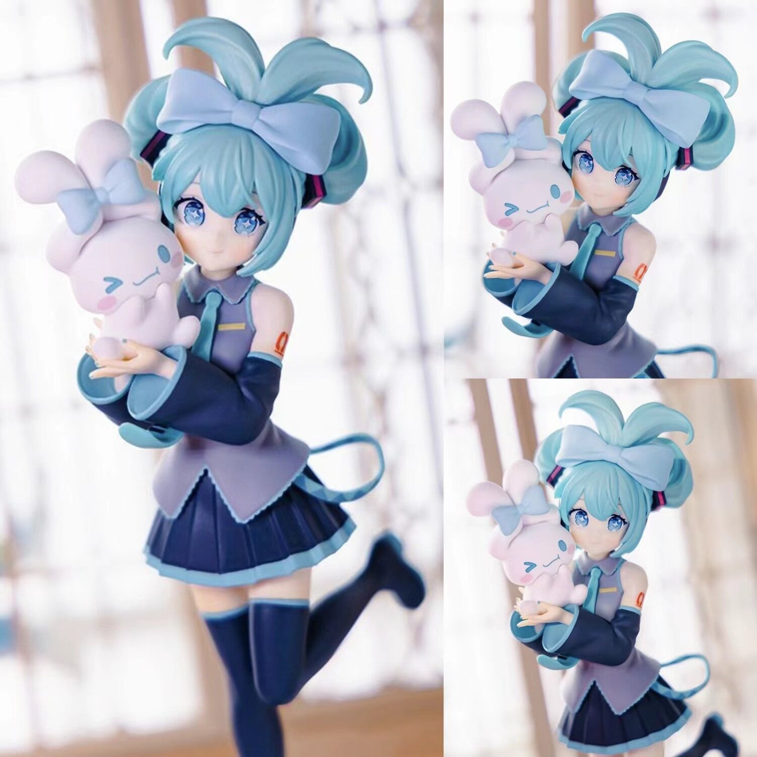 Фигурка принцессы Хацунэ Мику MIKU White Rabbit Hatsune Miku Standing Cinnamon Model Ornament