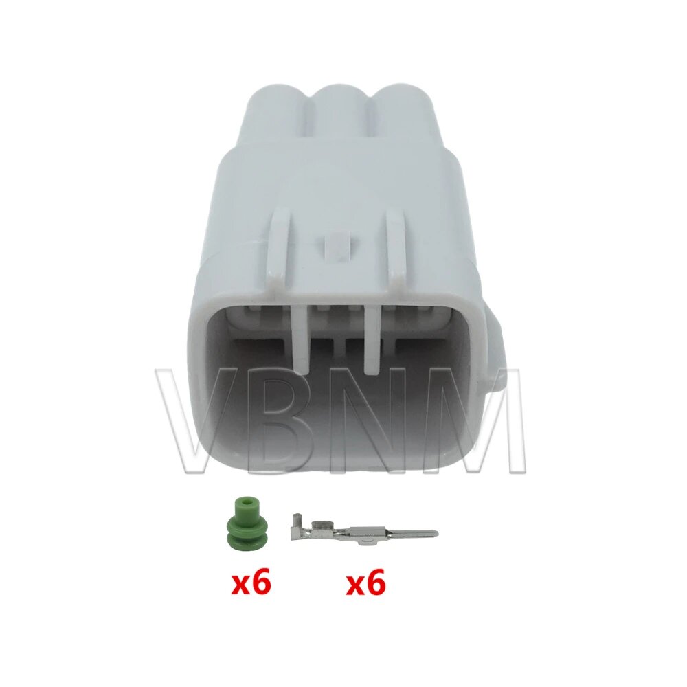 6-контактный разъем Male 6188-0175 для Toyota